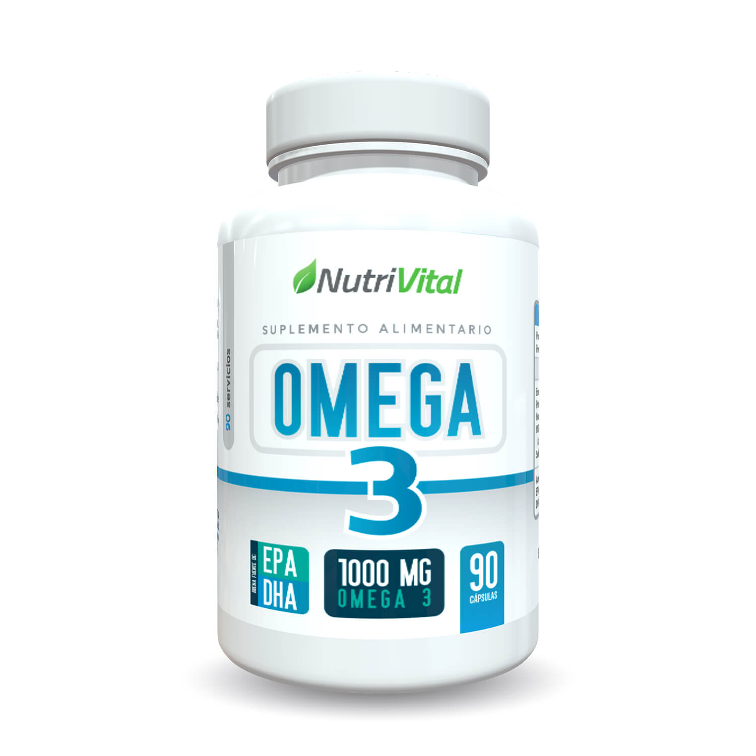 Nutrivital - Omega 3 1000Mg 90 Caps - Nutrivital